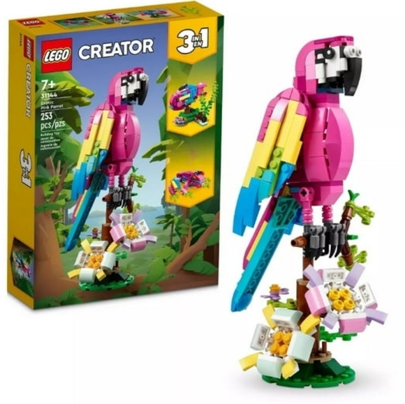Lego | Toys | Lego 3144 Exotic Pink Parrot 3 In 1 Creator | Poshmark